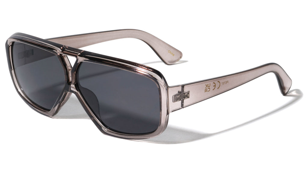 P6787 Modern Aviators Wholesale Sunglasses - Frontier Fashion, Inc.