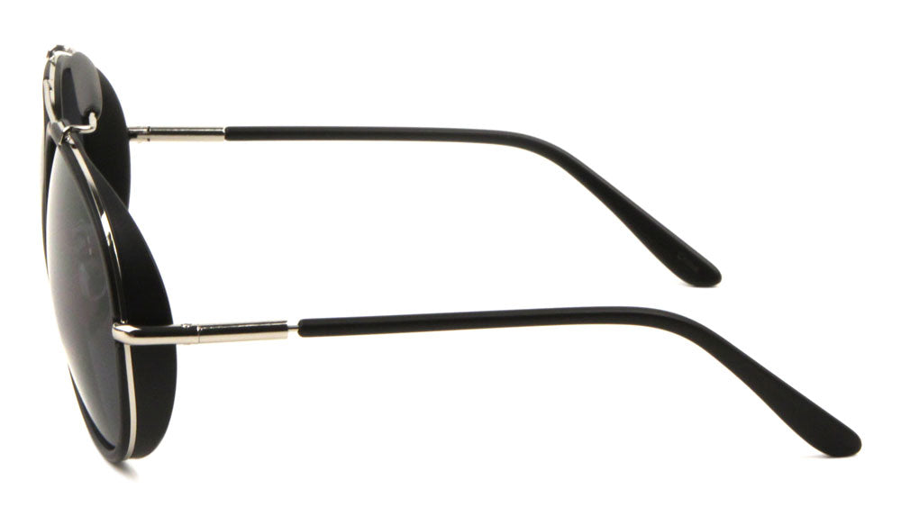 Top Bar Side Shield Aviators Wholesale Bulk Sunglasses - Frontier ...