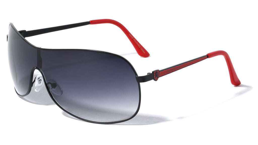 KN-1202 KHAN Color Shield Wholesale Sunglasses - Frontier Fashion, Inc.