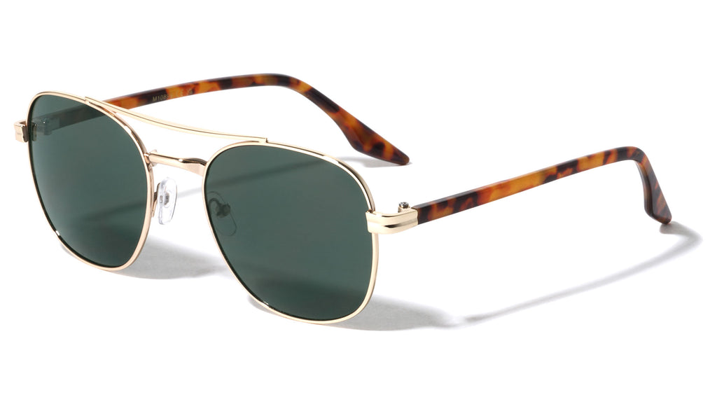 M10899 Round Aviators Wholesale Sunglasses - Frontier Fashion, Inc.